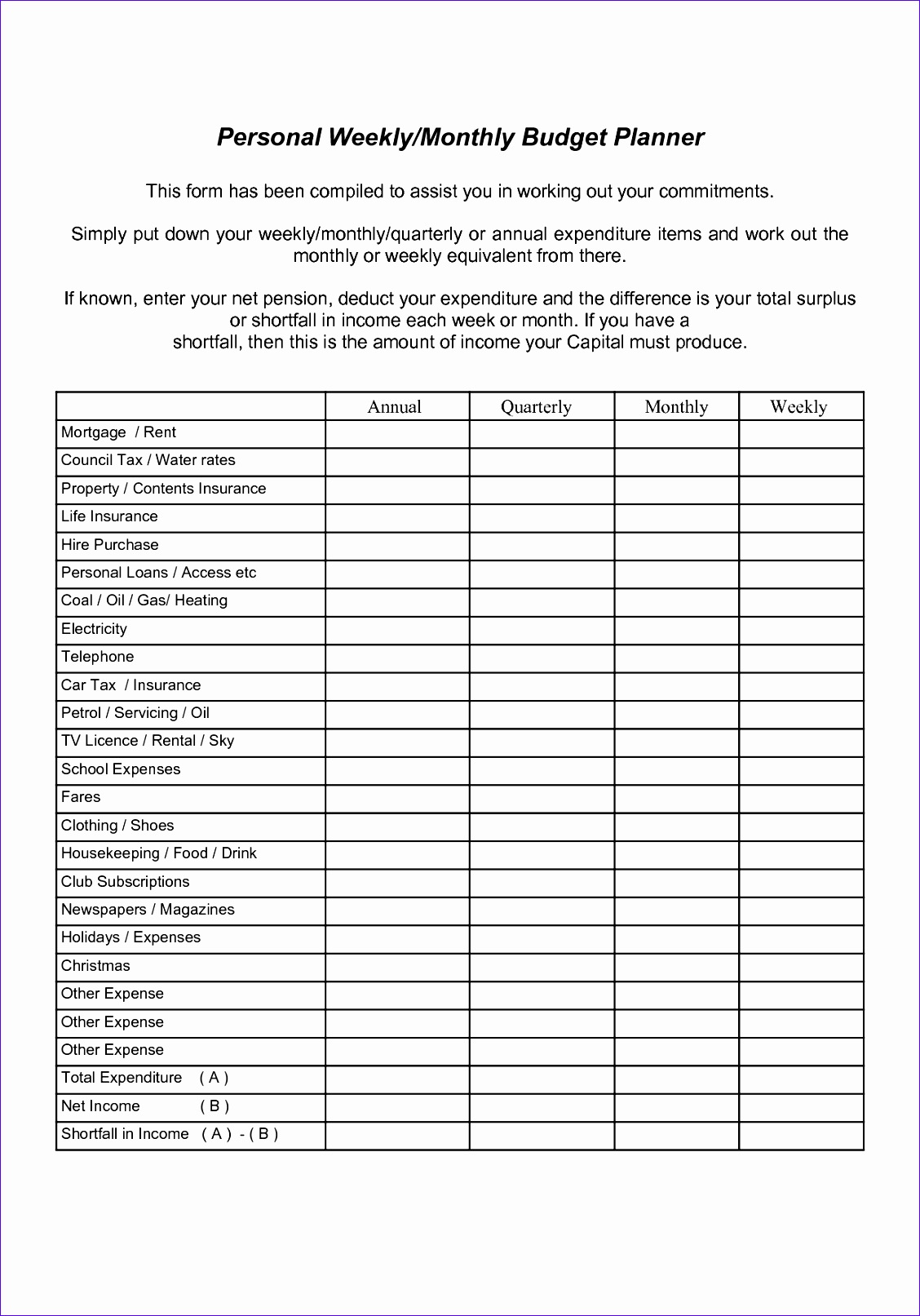 5 Excel Income And Expenditure Template Excel Templates 5 Excel Income And Expenditure Template Excel Templates