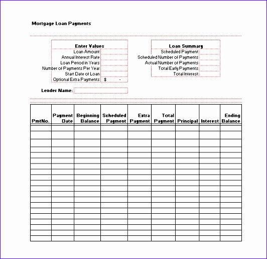 6 Loan Repayment Schedule Excel Template Excel Templates 6 Loan Repayment Schedule Excel Template Excel Templates