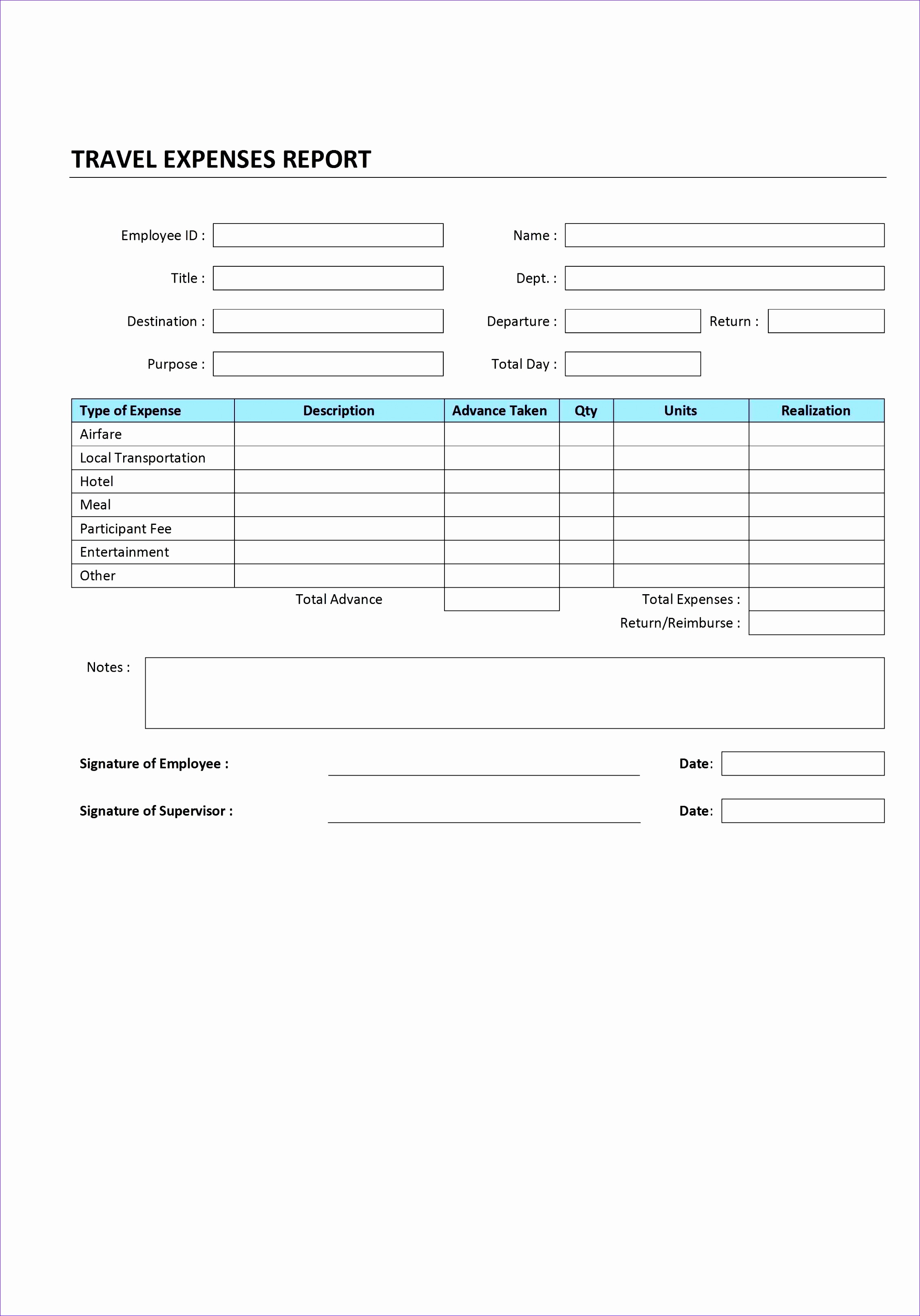 8 Travel Expense Report With Mileage Log Excel Templates Excel 8 Travel Expense Report With Mileage Log Excel Templates Excel
