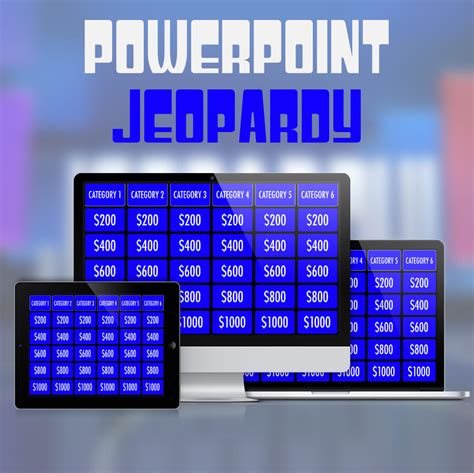 Jeopardy Powerpoint Template - Excel Templates - Excel Templates