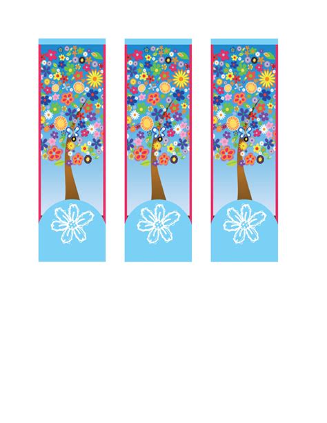 Free Bookmark Templates - Excel Templates - Excel Templates